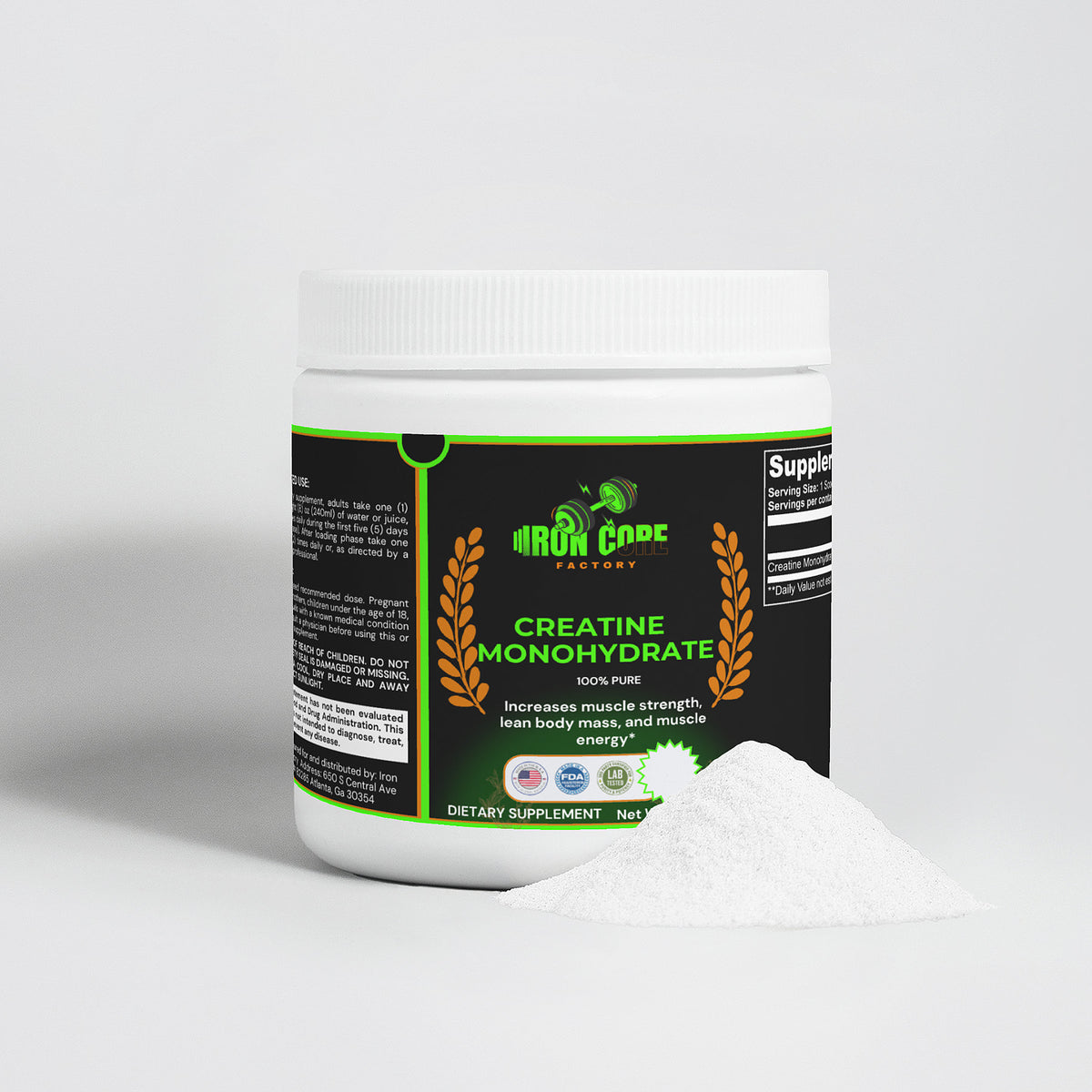 Creatine Monohydrate | Iron core factory – Iron Core Factory