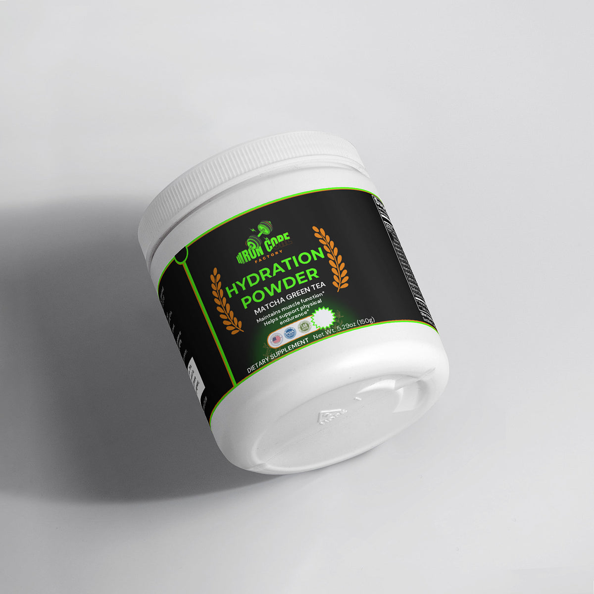 Hydration Powder (Matcha Green Tea) – Iron Core Factory